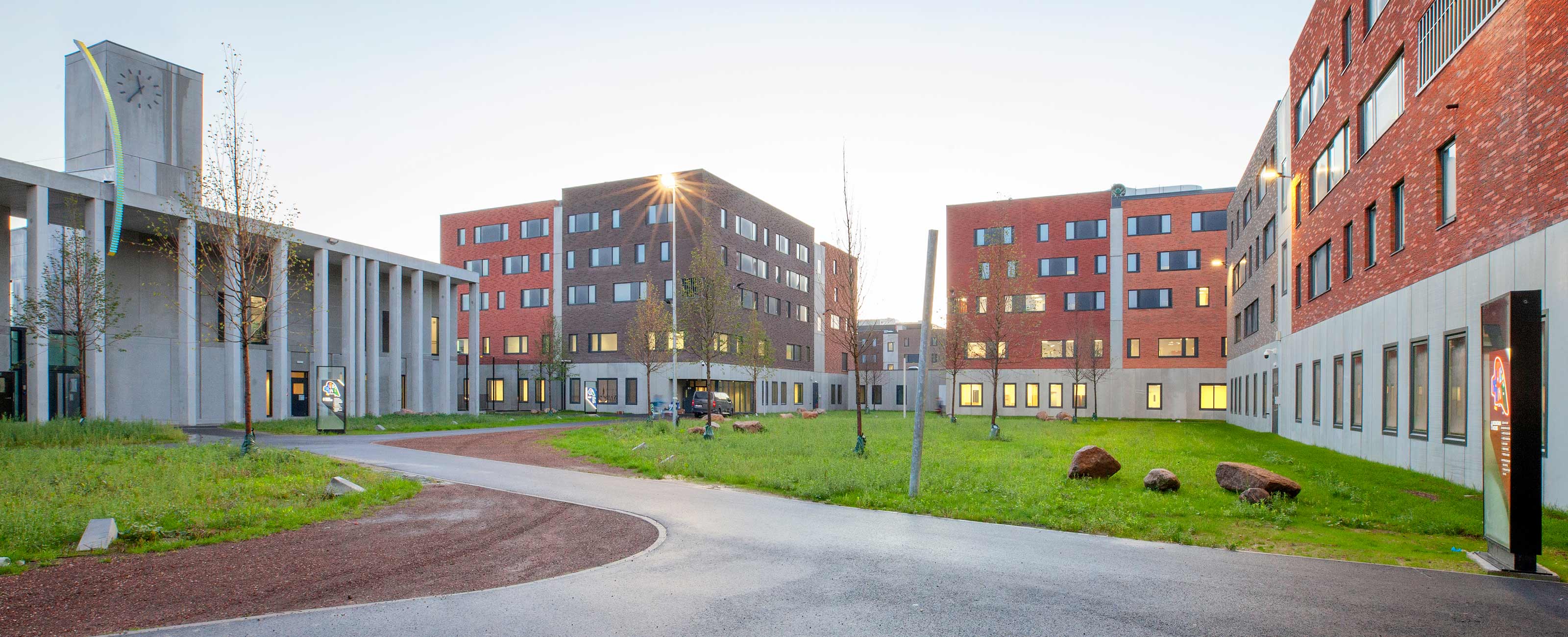 EGM architects | Haren prison village, Brussels (Belgium)